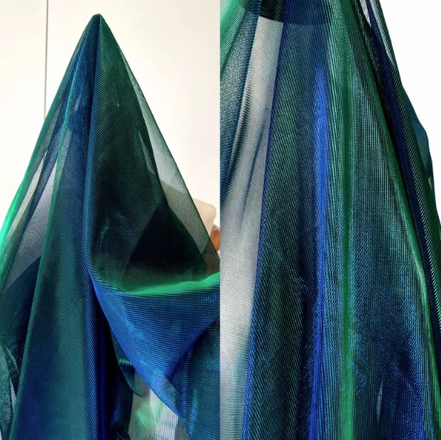 Laser Hollow Mesh Fabric, 59'' Wide Texture Wedding Fabric, See-through ...