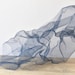 Klein Blue Wire Mesh Fabric, Cloud and Smoke Into Rain Decor Fabric ...