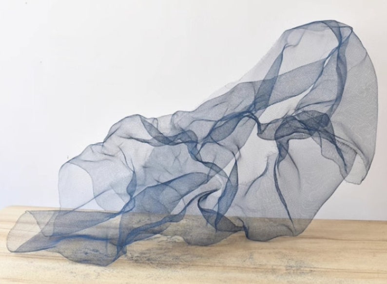 Klein Blue Wire Mesh Fabric Cloud and Smoke Into Rain Decor - Etsy