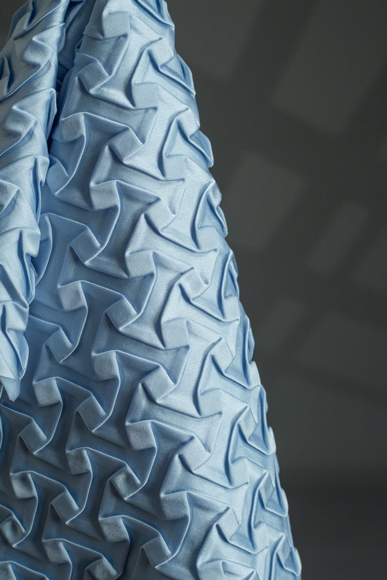 Woven Plaid Pressure Pleat Stretch Fabric, Soft Pearlescent Fabric, Creative Fabrics, 23' Wide ...