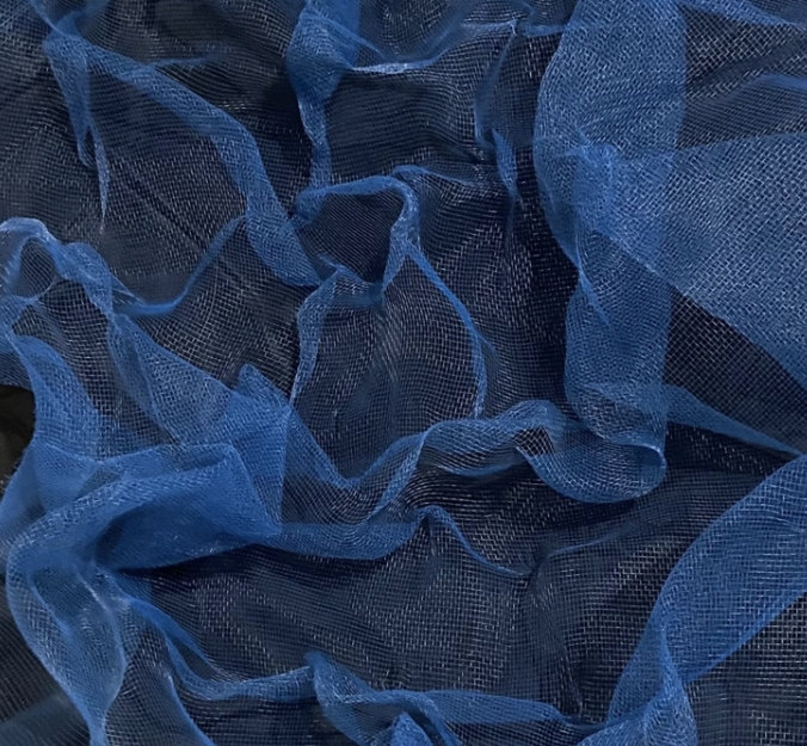 White-grey Wire Mesh Fabric, Steel Hard Mesh Tulle Fabric, 37'' Width ...