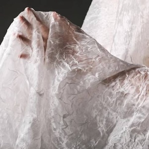 Red Water Wave Fabric, 3D Wave Texture Fabric, Irregular Pleated Sewing ...