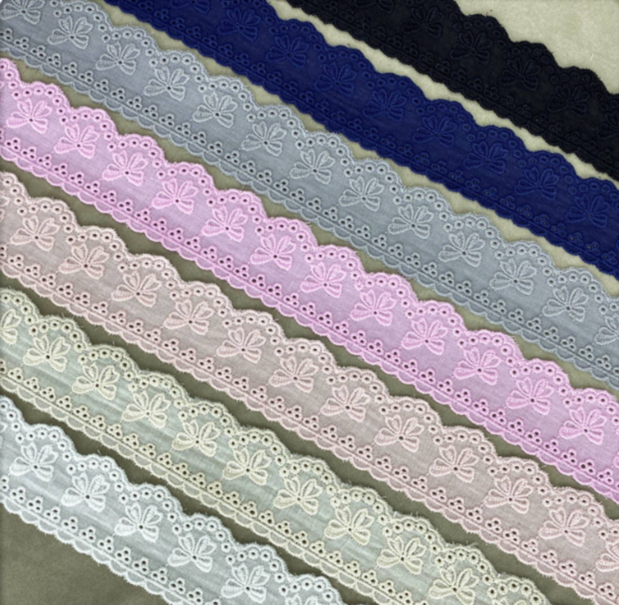 1 Yard Butterfly Lace Trim Beige Exquisite Alice Lace - Etsy