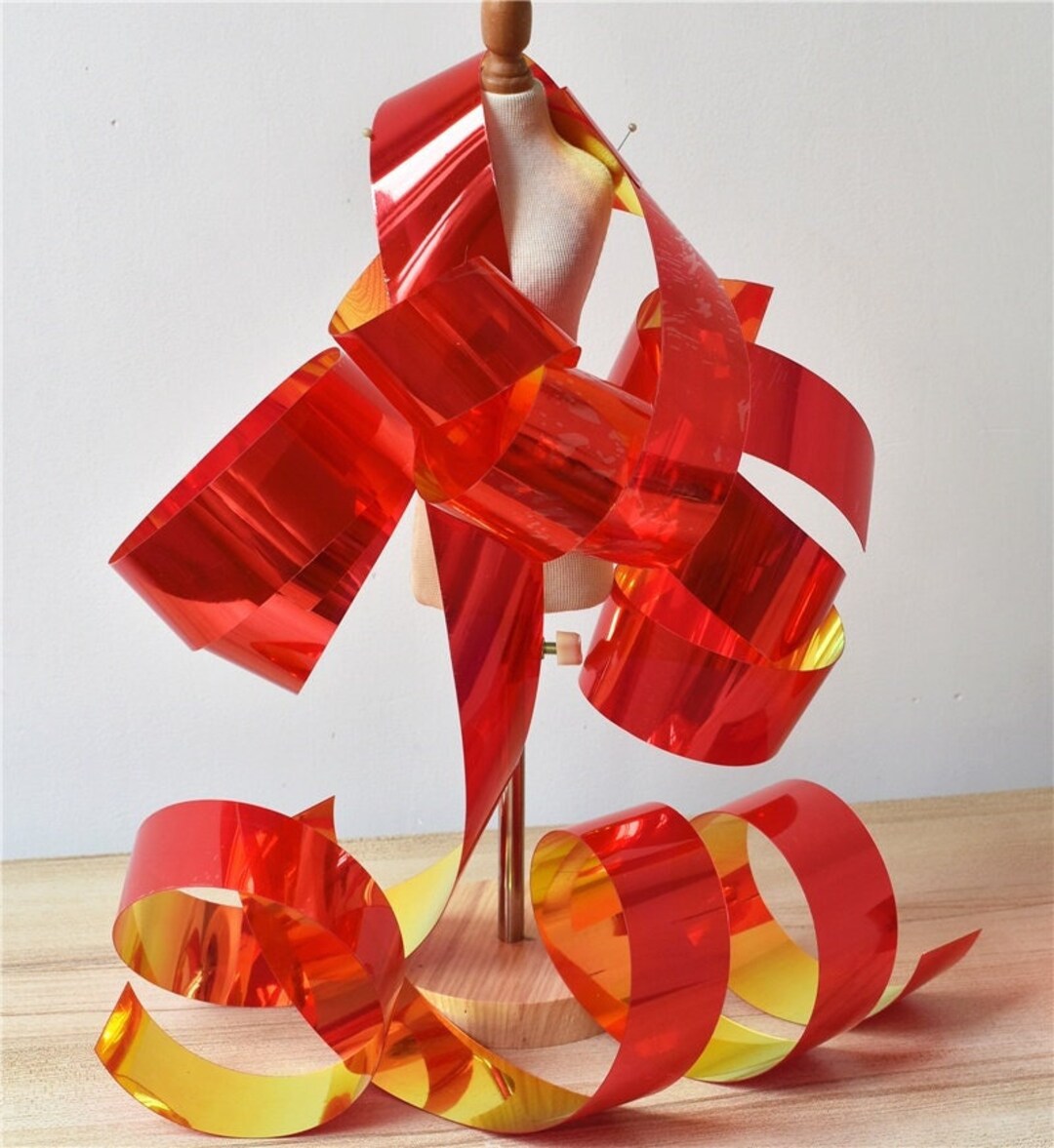 Illuminating Red Laser Fabrics, Reflective Mirror Fabrics, Plasticized ...