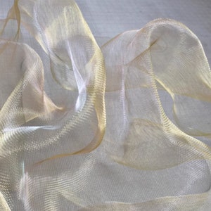 Champagne Wire Mesh Fabric, Cloud and Smoke Into Rain Decor Fabric ...