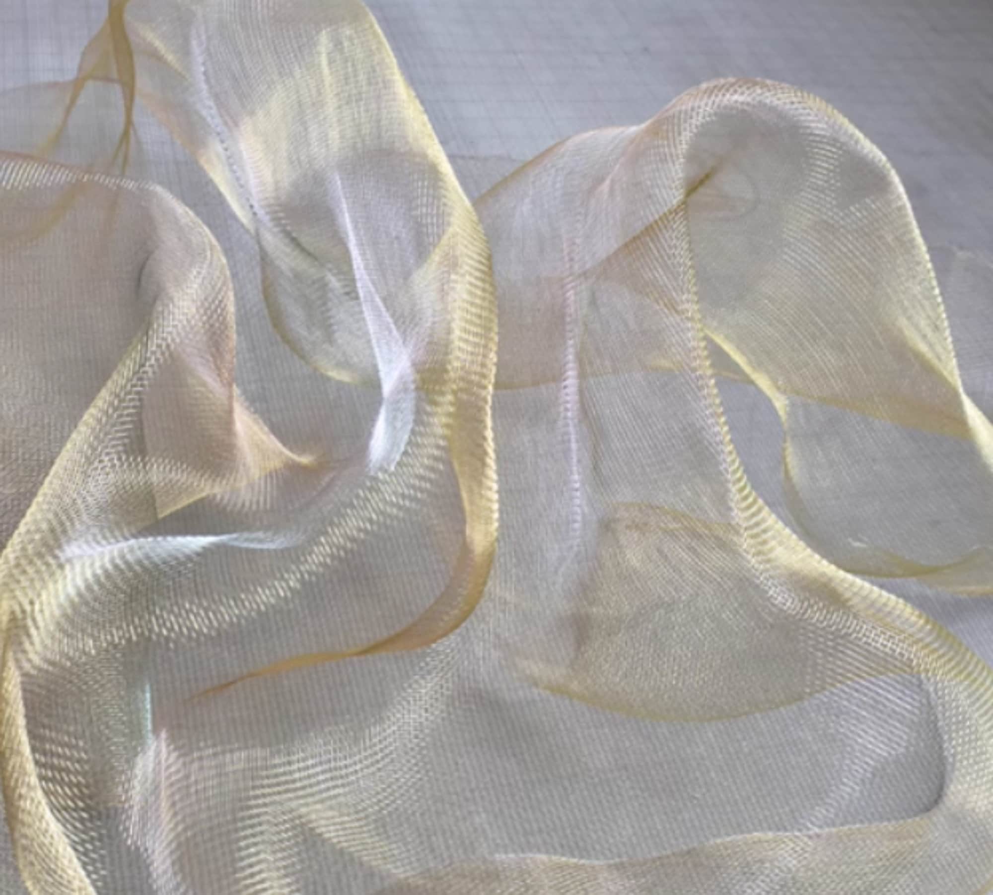 Champagne Wire Mesh Fabric, Cloud and Smoke Into Rain Decor Fabric ...