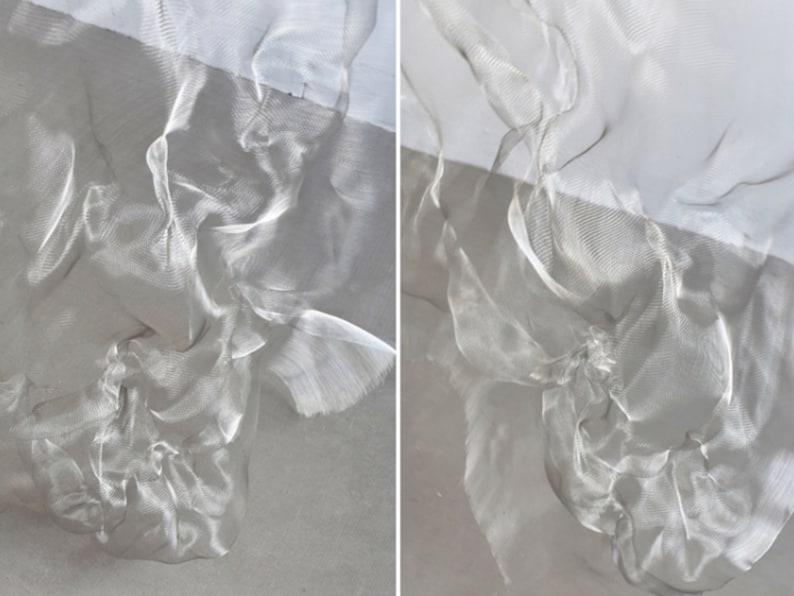 Seven Colors Wire Mesh Fabric, Cloud and Smoke Into Rain Decor Fabric ...