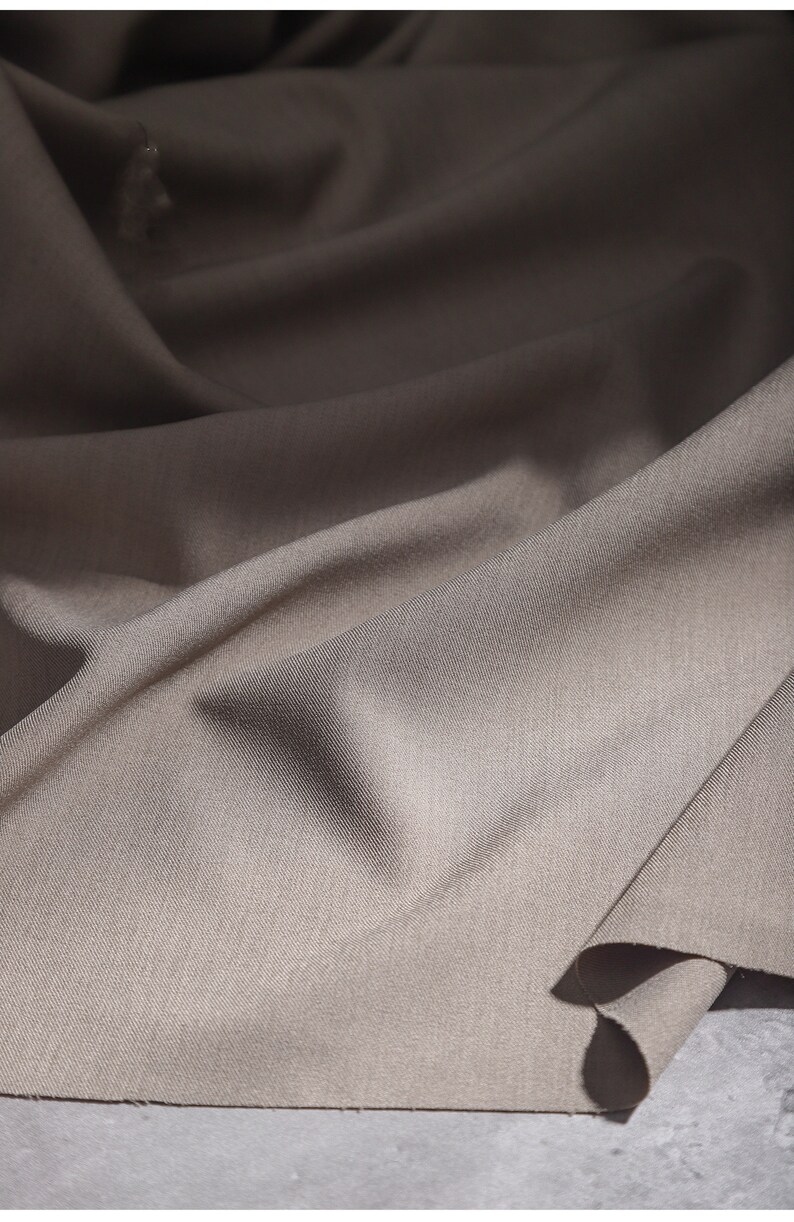 Smooth Wrinkle Resistant Suit Satin Fabric, Handmade Suit Fabric, Satin ...