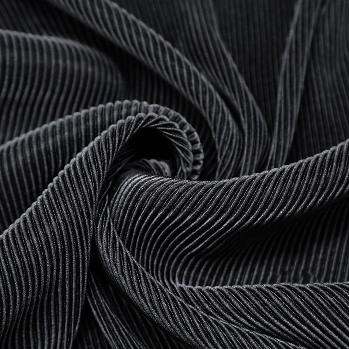 Pleated Textured Stretch Fabrics, Creative 3D Fabrics, Ball Gown ...