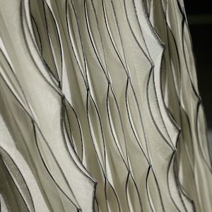 Pleated Skirt Fabric, Ruffle Creative Fabrics, Designer Fabrics, Runway ...