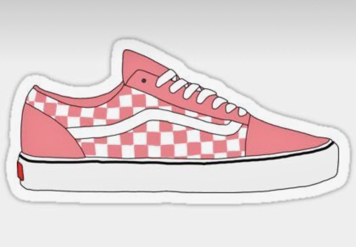 Pink Vans Sticker freebies | Etsy