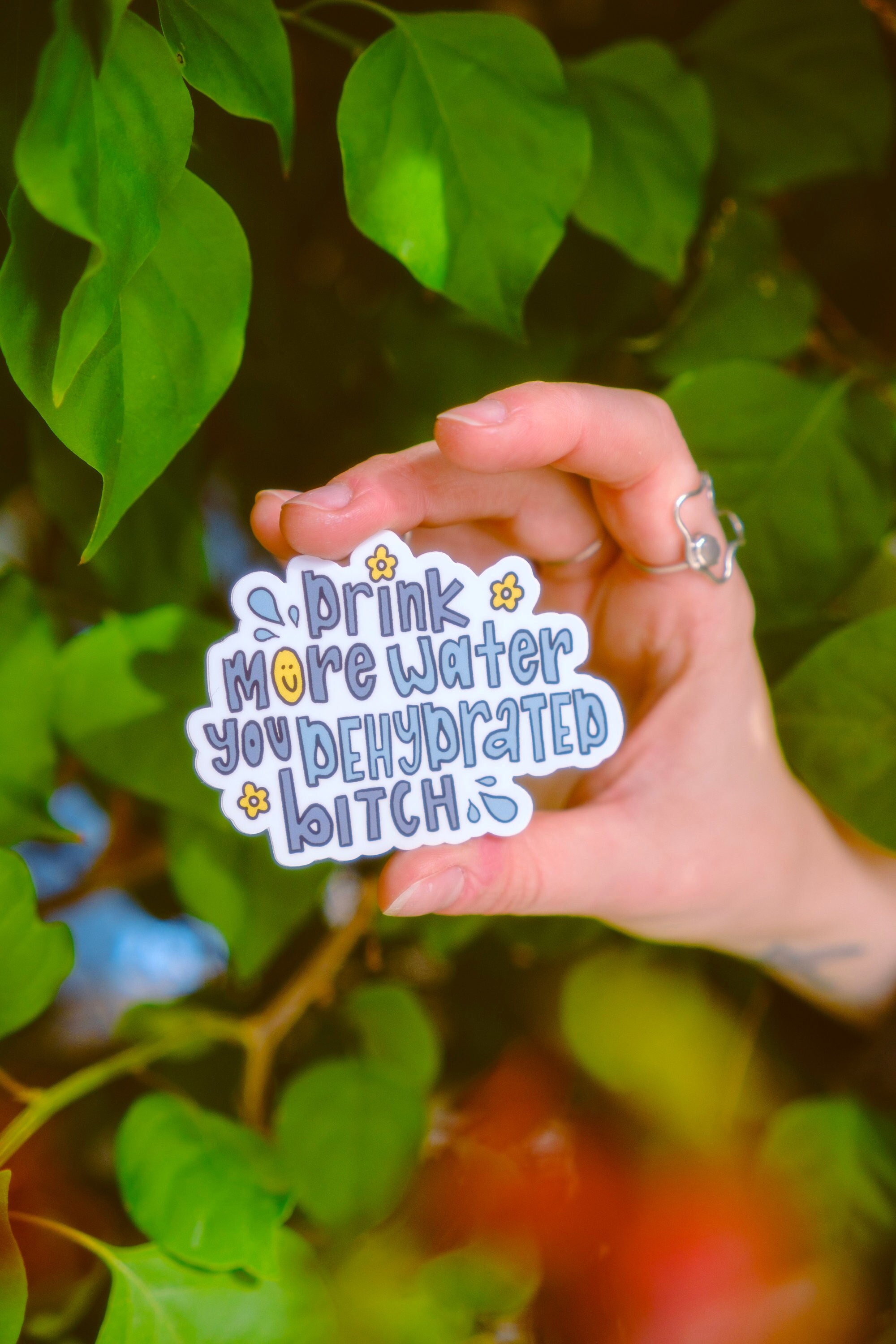 Drink Water Sticker, Drink More Water Sticker, Drink More Water You ...