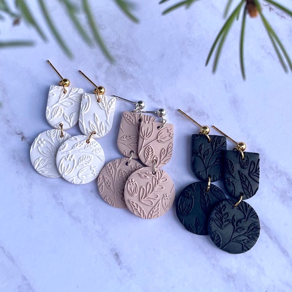 Etsy polymer earrings store