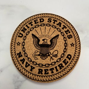 Navy Coasters - Set of 5 Digital Files - Etsy