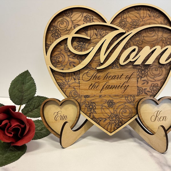 Laser Cut Mom Gift for Her - Etsy