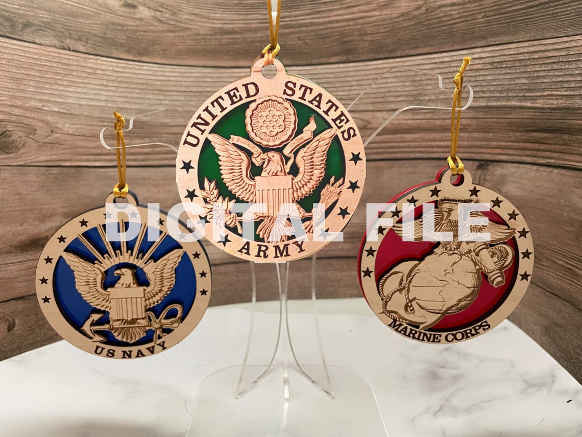 Triple Ornament Stand - Digital File SVG for Laser - Etsy