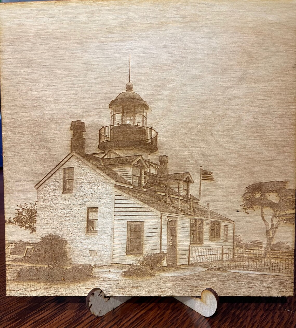 Pt. Pinos Lighthouse Digital File Ready for Laser Engraving - Etsy