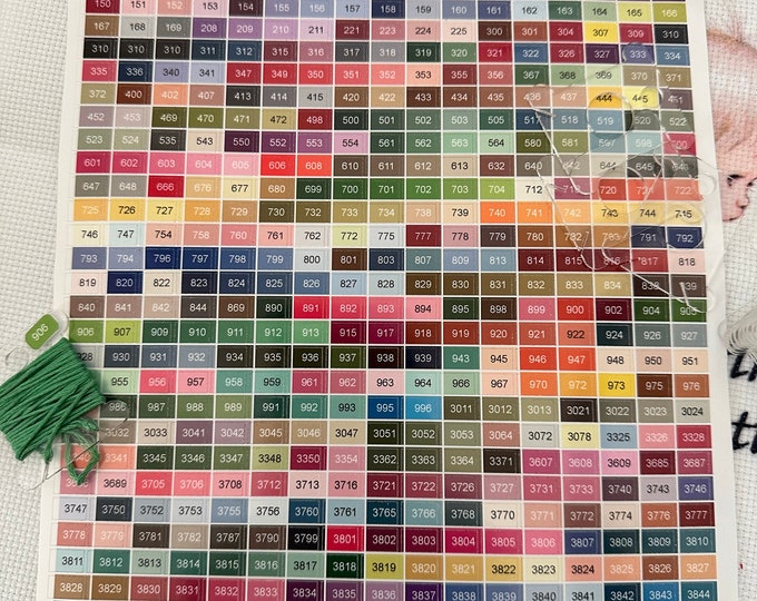 DMC Floss Holder - Etsy