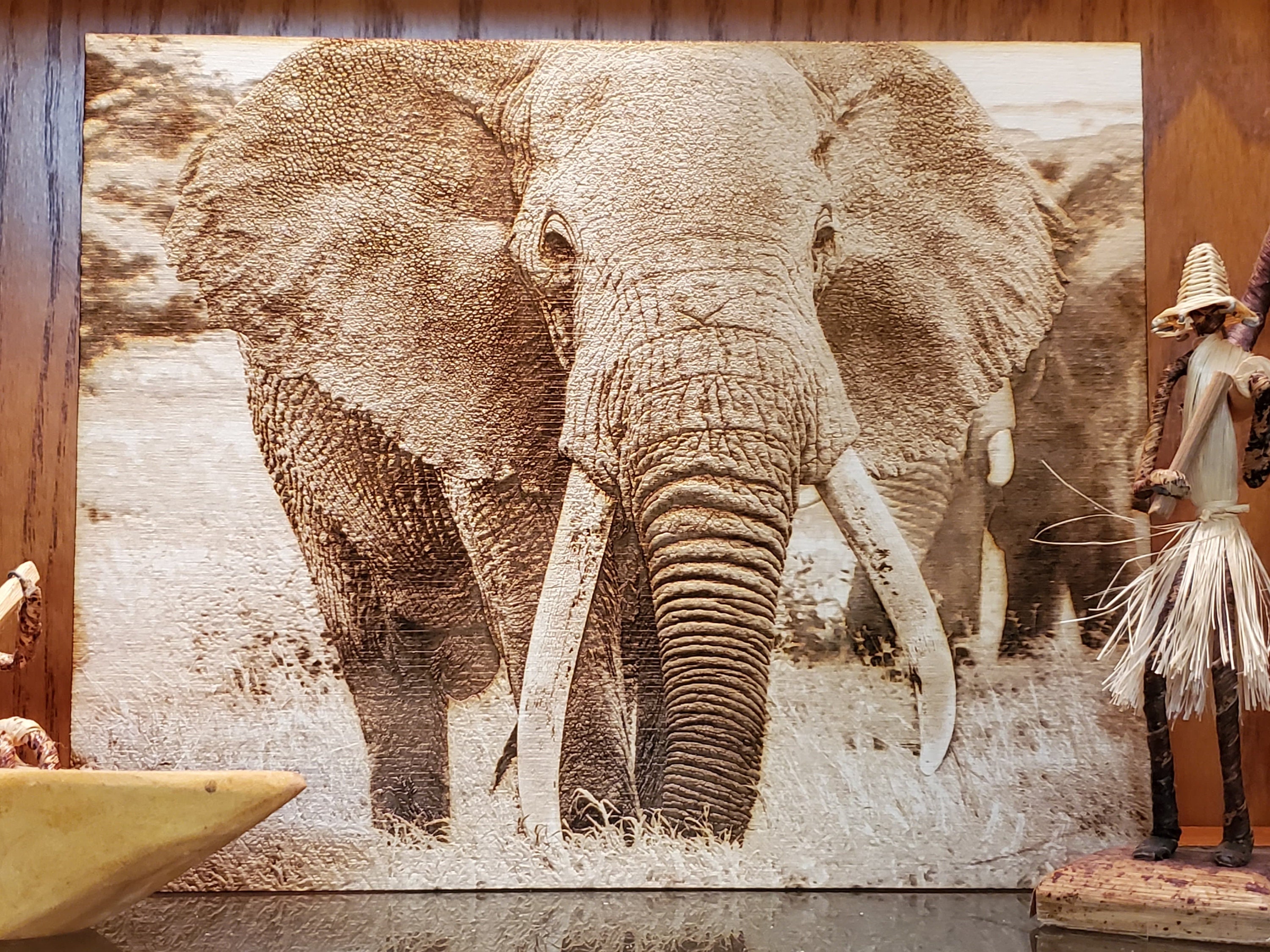 Elephant Digital File Ready for Laser Engraving - Etsy UK