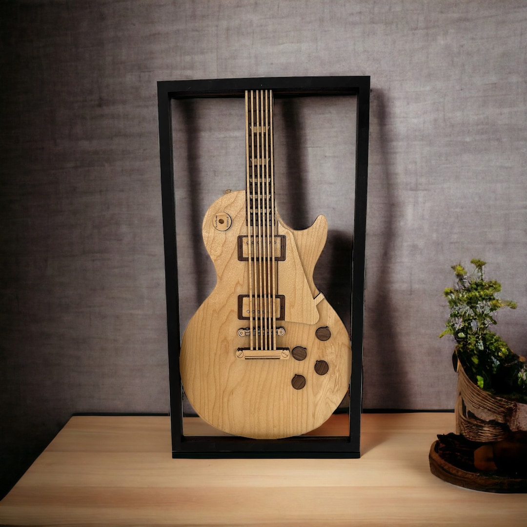 Guitar Wall Art, Electric LP Style, Gift for Guitar Player, Gift for ...