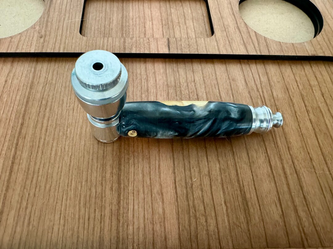 Personal Pipe, Brass Smoking Pipe, Smoking Accessory, Stash Pipe With ...