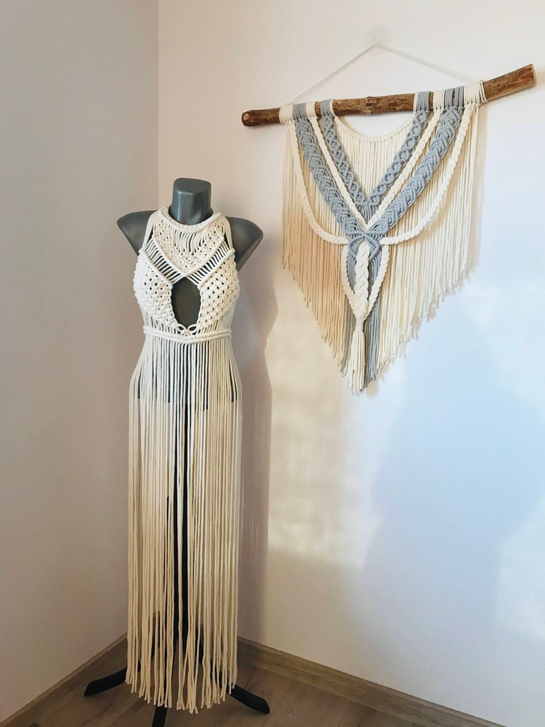 MACRAME DRESS - Etsy