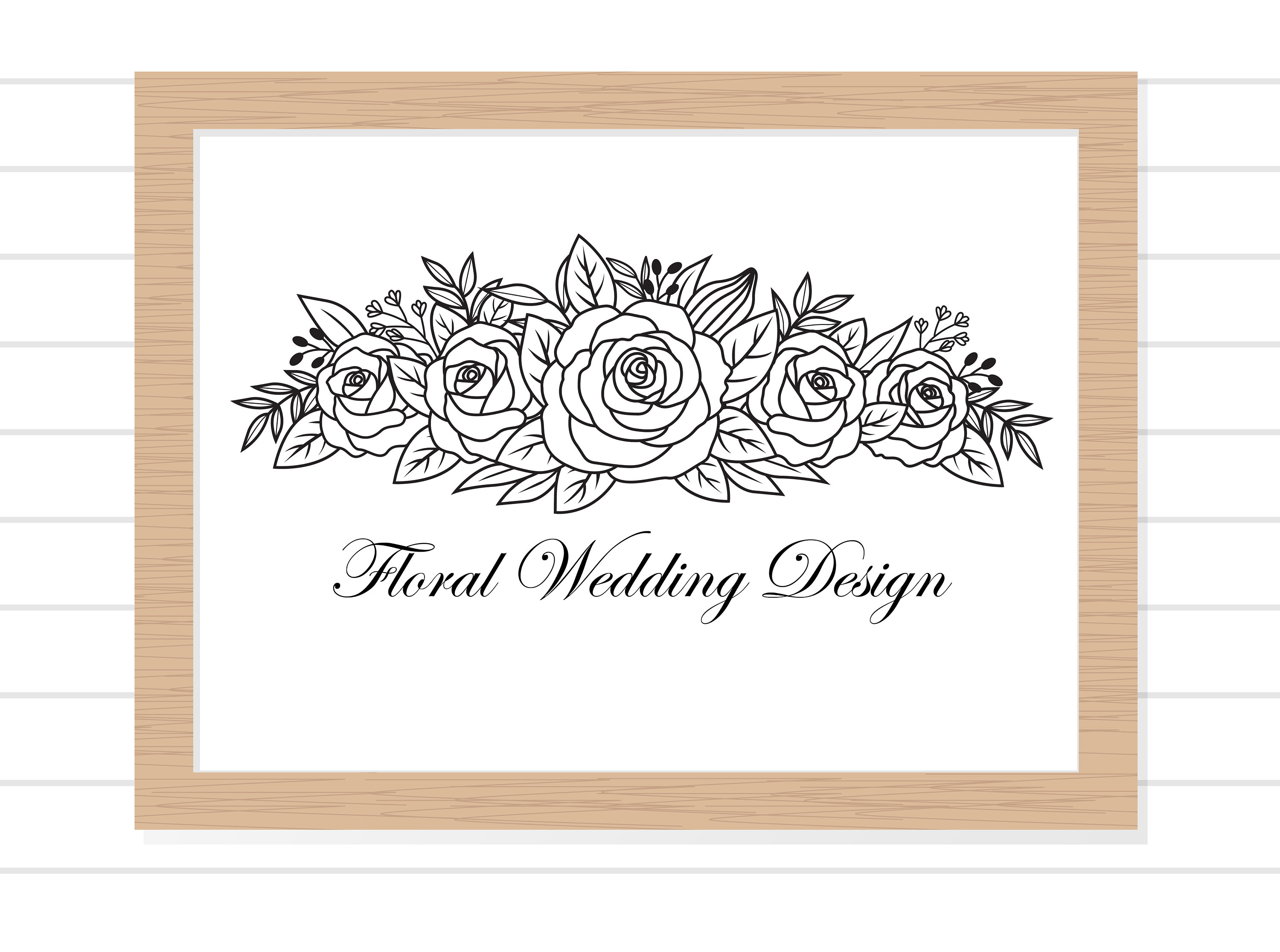 Flower SVG Flower Wedding Svg Flower Bouquet Svg Rose Svg - Etsy UK