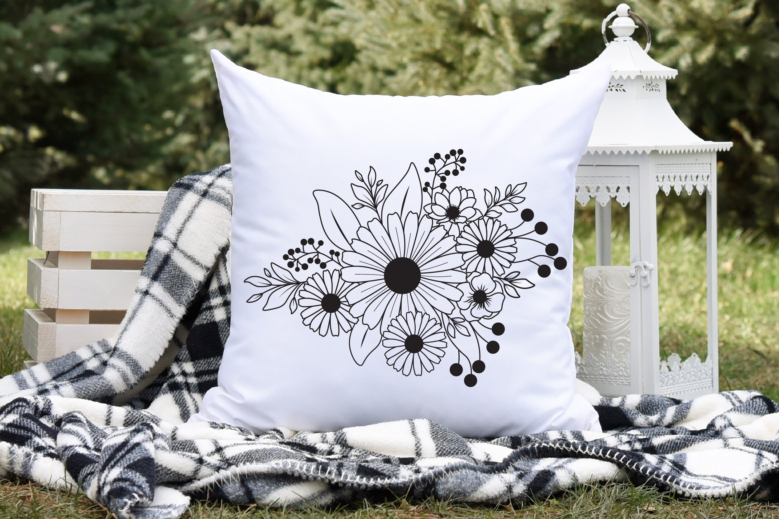 Floral Svg Floral Bouquet Svg Flower Svg Flower Wedding - Etsy