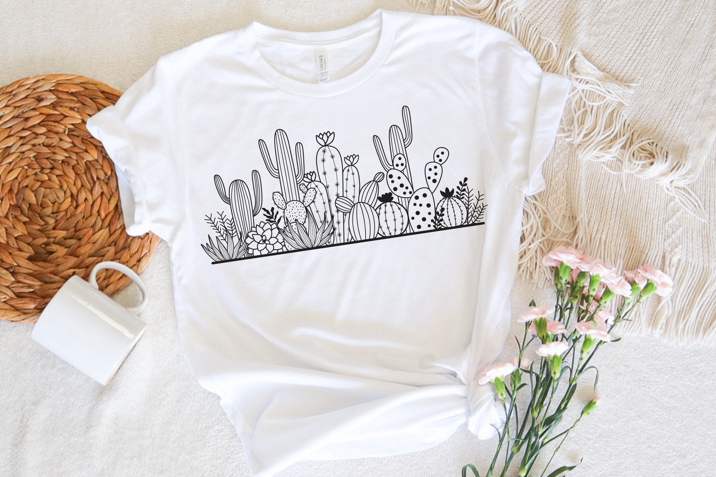 Cactus Svg Cactus Border Svg Cactus Svg Clipart Succulent - Etsy