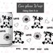 Cow Can Glass Wrap Svg Cute Cow Svg Animal Print Svg 16oz - Etsy