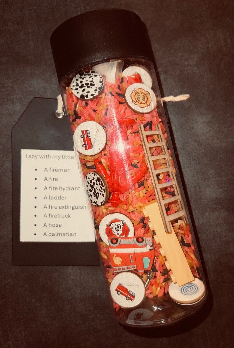 I Spy Jar Fire - Etsy