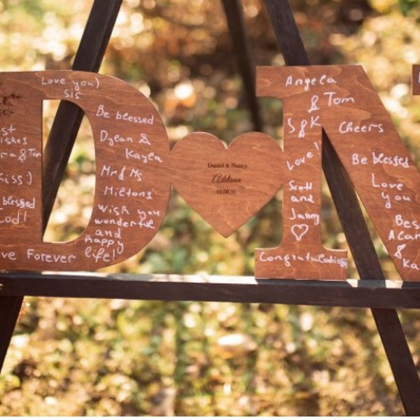 Guest Book Letter - Etsy