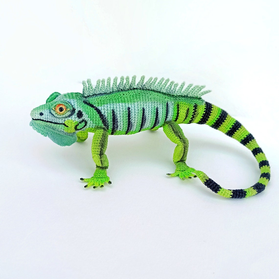 Crochet Iguana PATTERN Amigurumi Lizard Dragon Pattern - Etsy