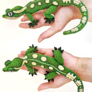 CROCHET PATTERN Amigurumi Gecko Sarasinorum. - Etsy