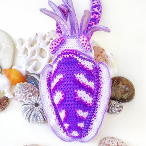 CROCHET PATTERN Amigurumi Cuttlefish. - Etsy