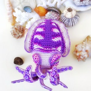 CROCHET PATTERN Amigurumi Cuttlefish. - Etsy