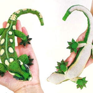 CROCHET PATTERN Amigurumi Gecko Sarasinorum. - Etsy