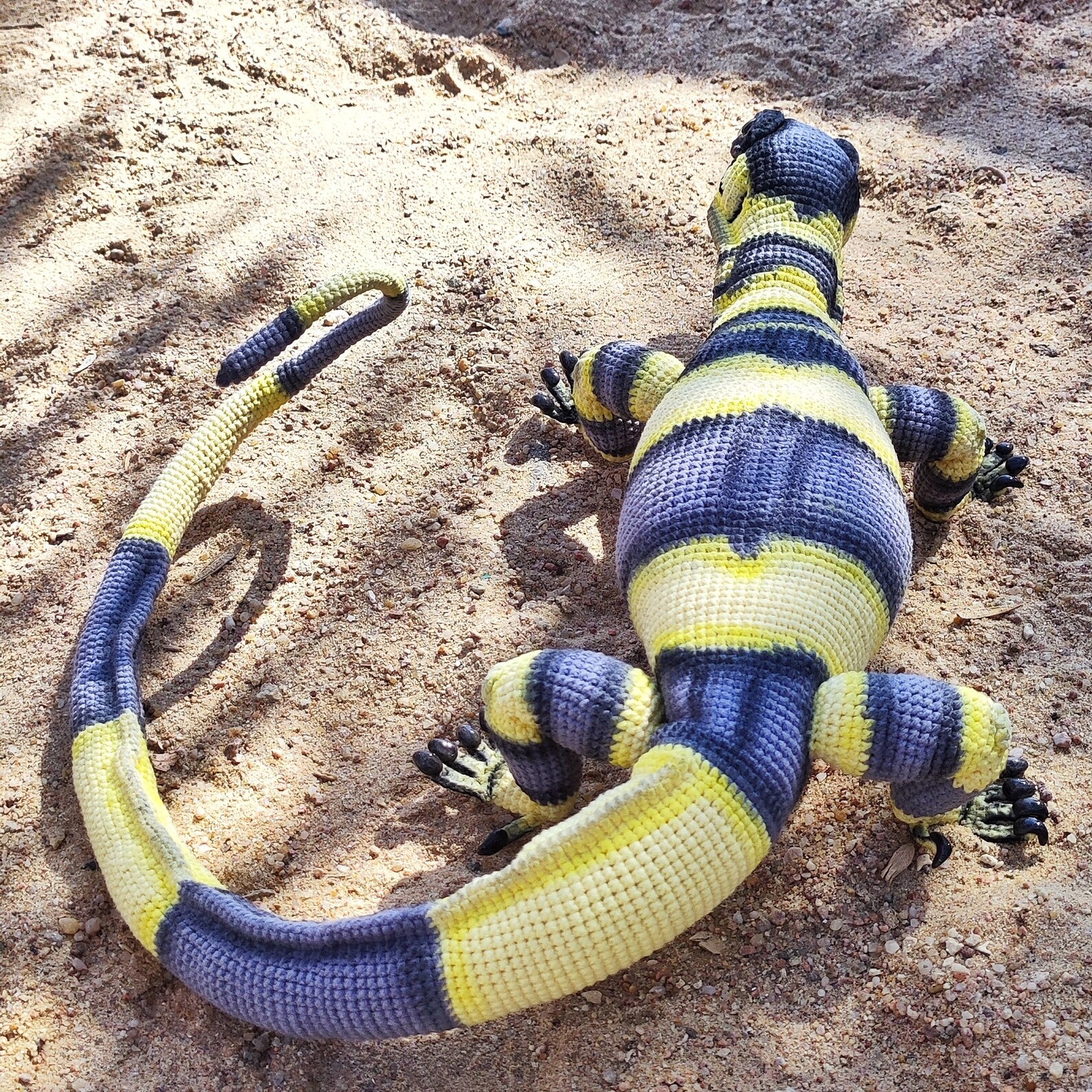 CROCHET PATTERN Monitor Lizard Real Size Dragon. - Etsy Australia