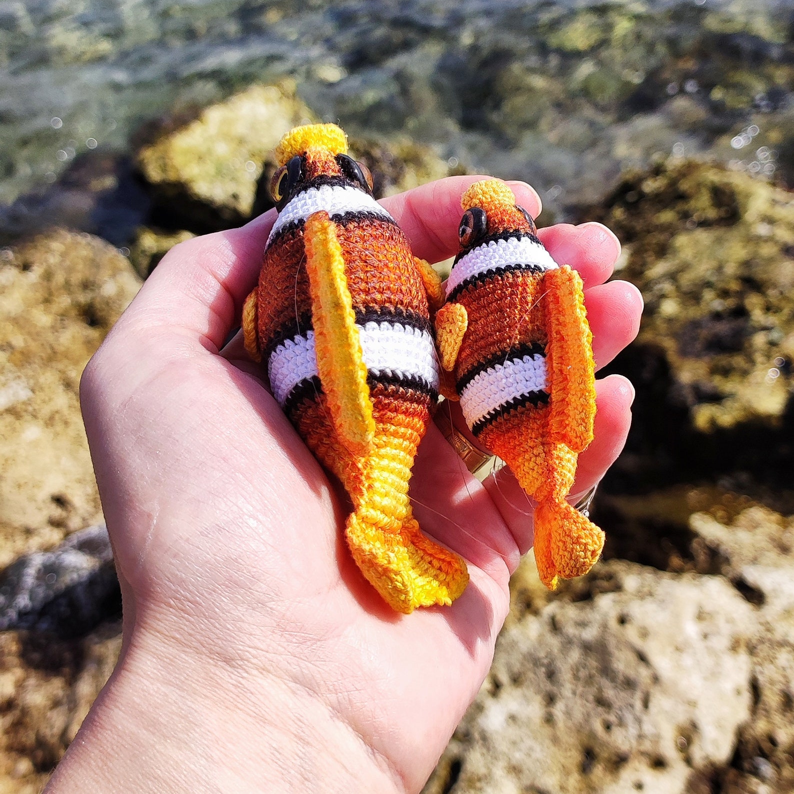 CROCHET PATTERN Clownfish Amigurumi Anemonefish. - Etsy