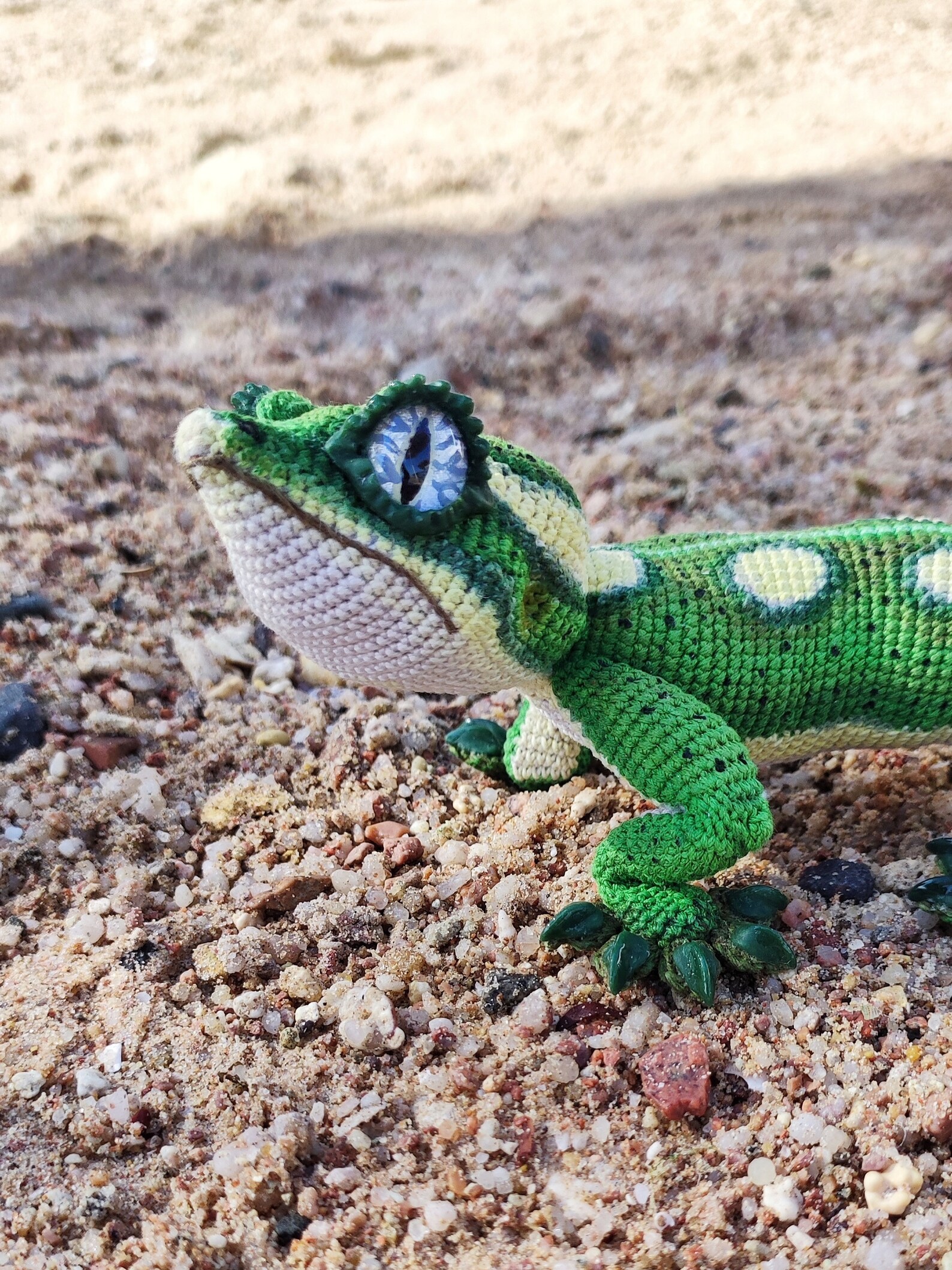 CROCHET PATTERN Amigurumi Gecko Sarasinorum. - Etsy