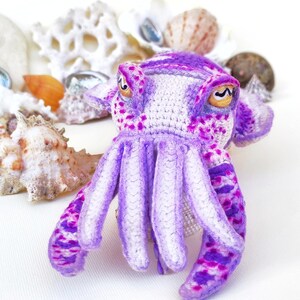 CROCHET PATTERN Amigurumi Cuttlefish. - Etsy