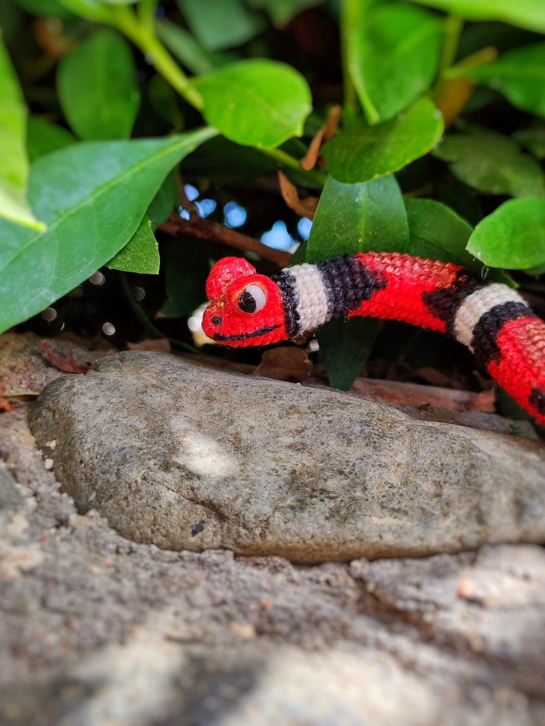 Crochet Striped Snake PATTERN. - Etsy