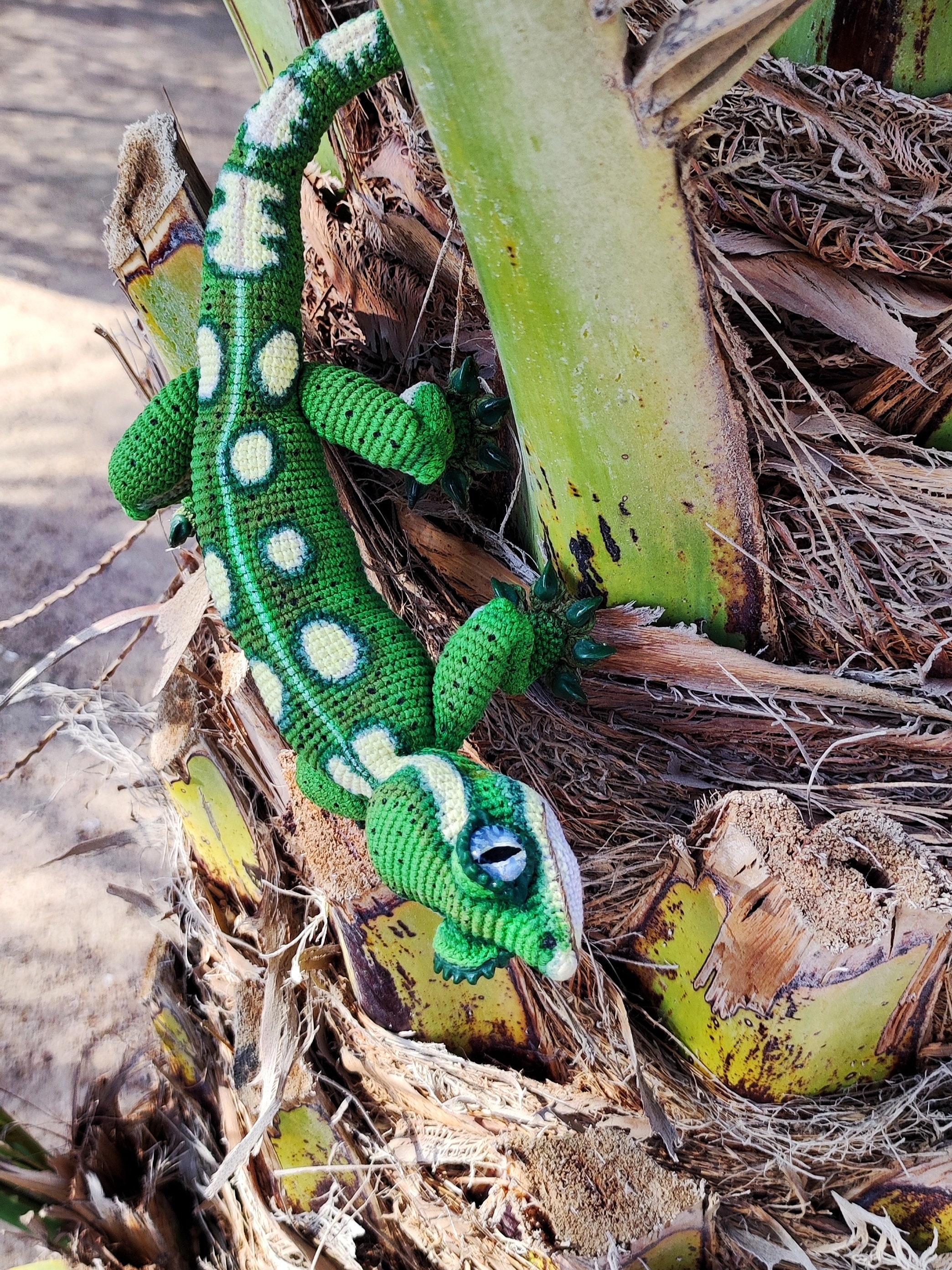 CROCHET PATTERN Amigurumi Gecko Sarasinorum. - Etsy