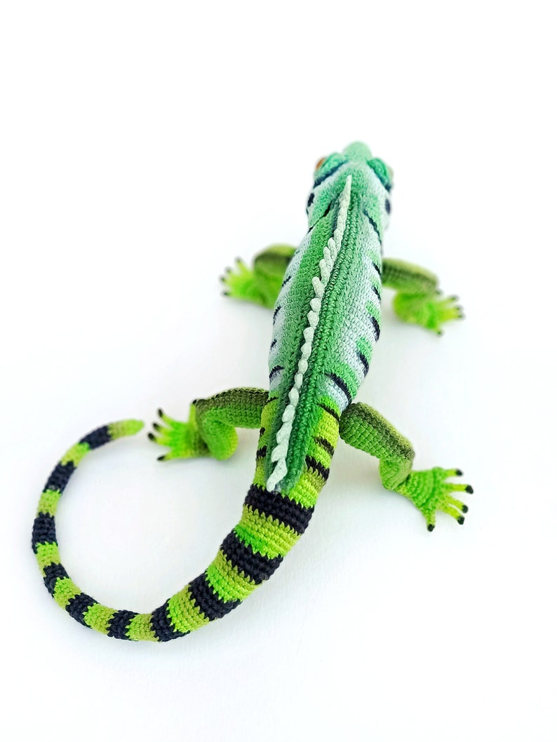 Crochet Iguana PATTERN Amigurumi Lizard Dragon Pattern - Etsy