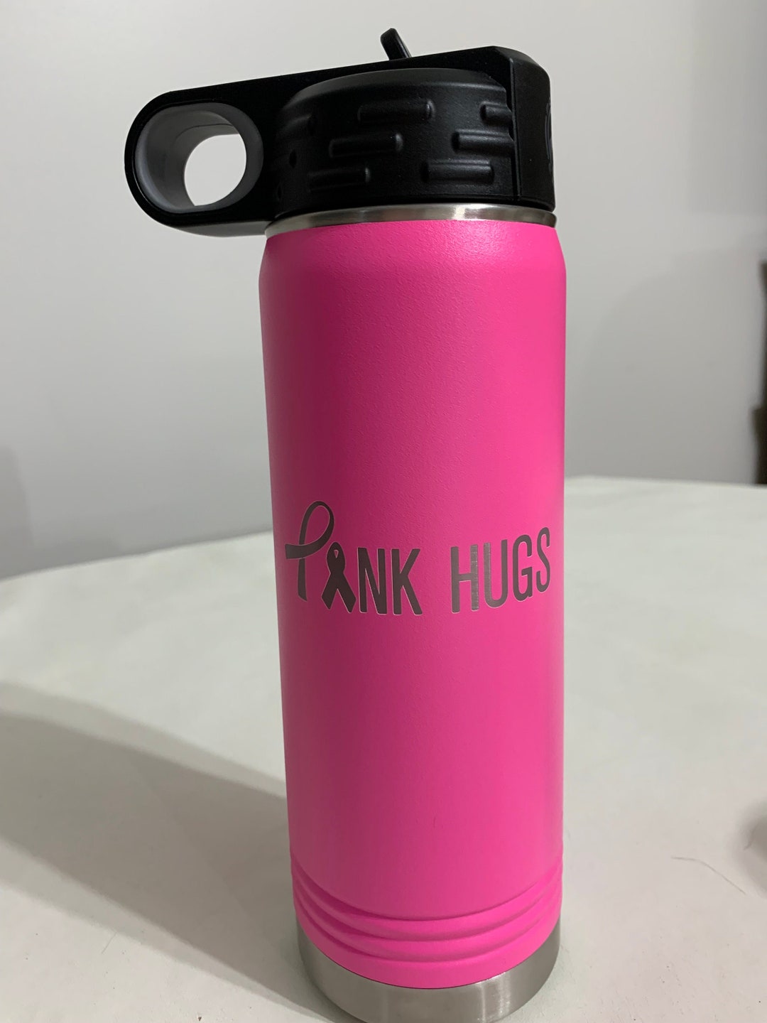 Pink Hugs Polar Camel 20 Oz. Pink Water Bottle - Etsy