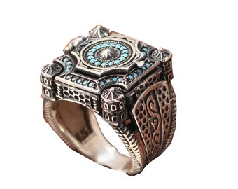 Secret Compartment Ring | Etsy