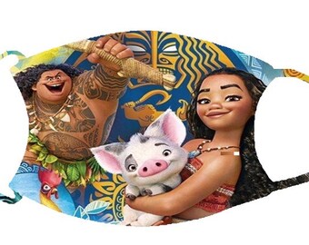 Moana Face Mask | Etsy