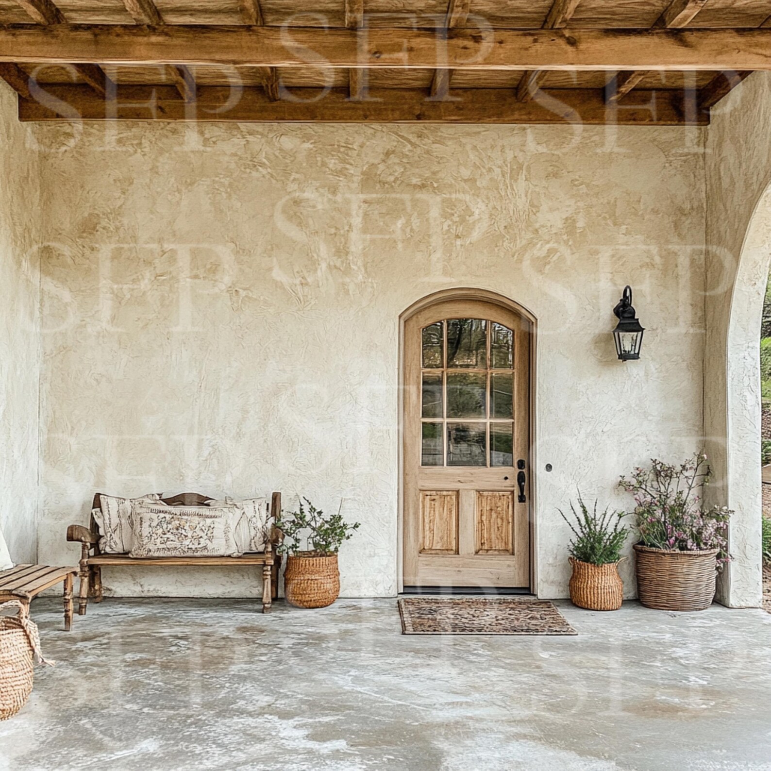 Rustic Farmhouse Exterior Door Art Mockup 487 - Etsy