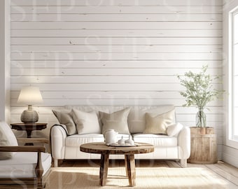 Rustic Farmhouse Living Room Wall Art Mockup 219 - Etsy