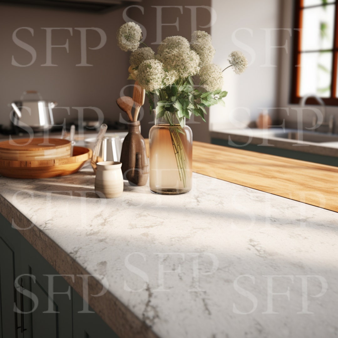 Rustic Farmhouse Kitchen Counter Mockup 214 - Etsy